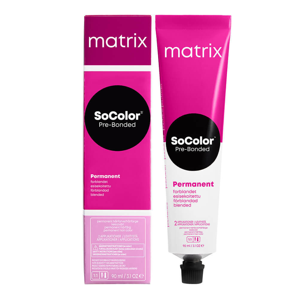 MATRIX SoColor Pre-Bonded Permanent Hair Colour 1A 90ml 1A | Way To Beauty