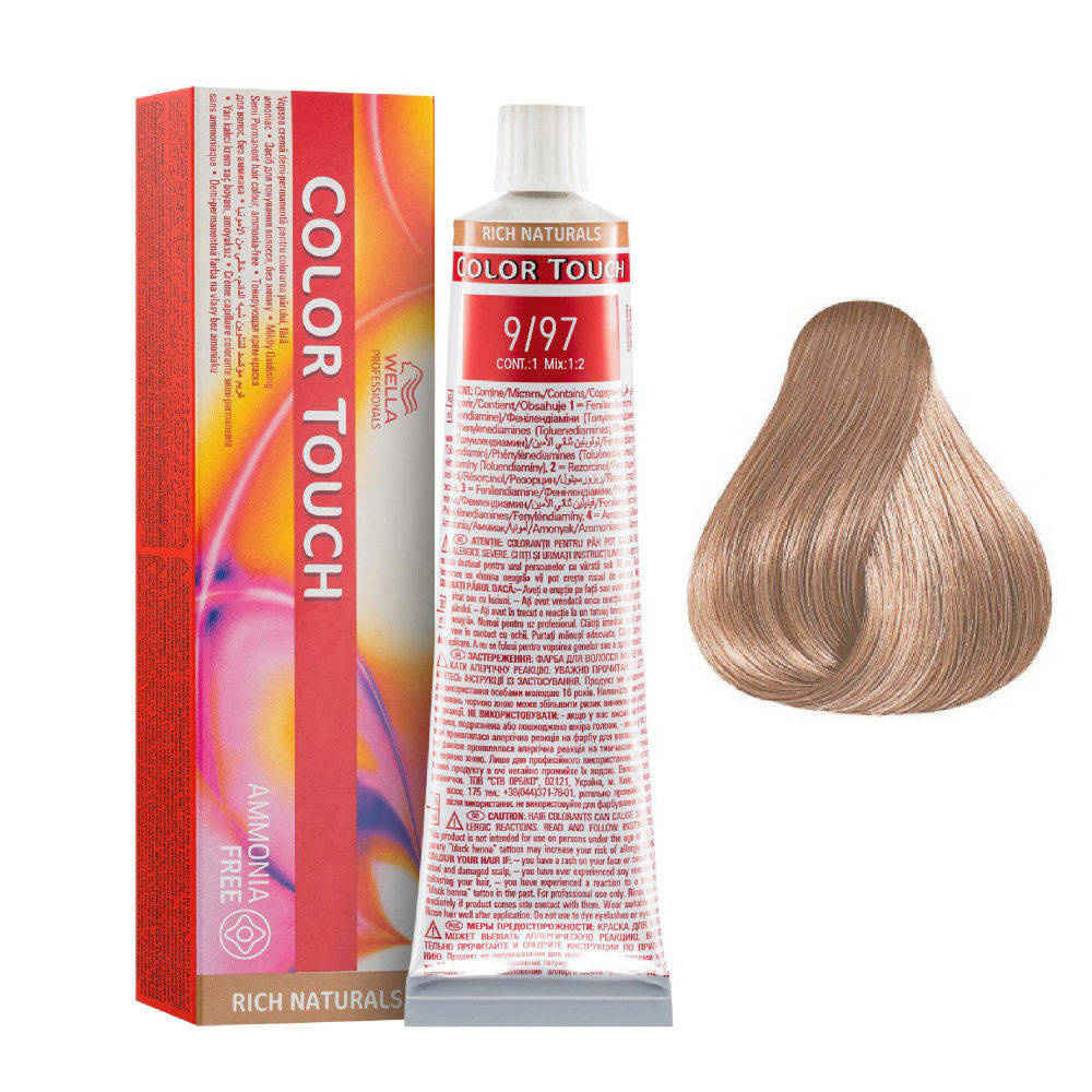 WELLA Color Touch farba do włosów 9/97 60ml 9/97 | Way To Beauty